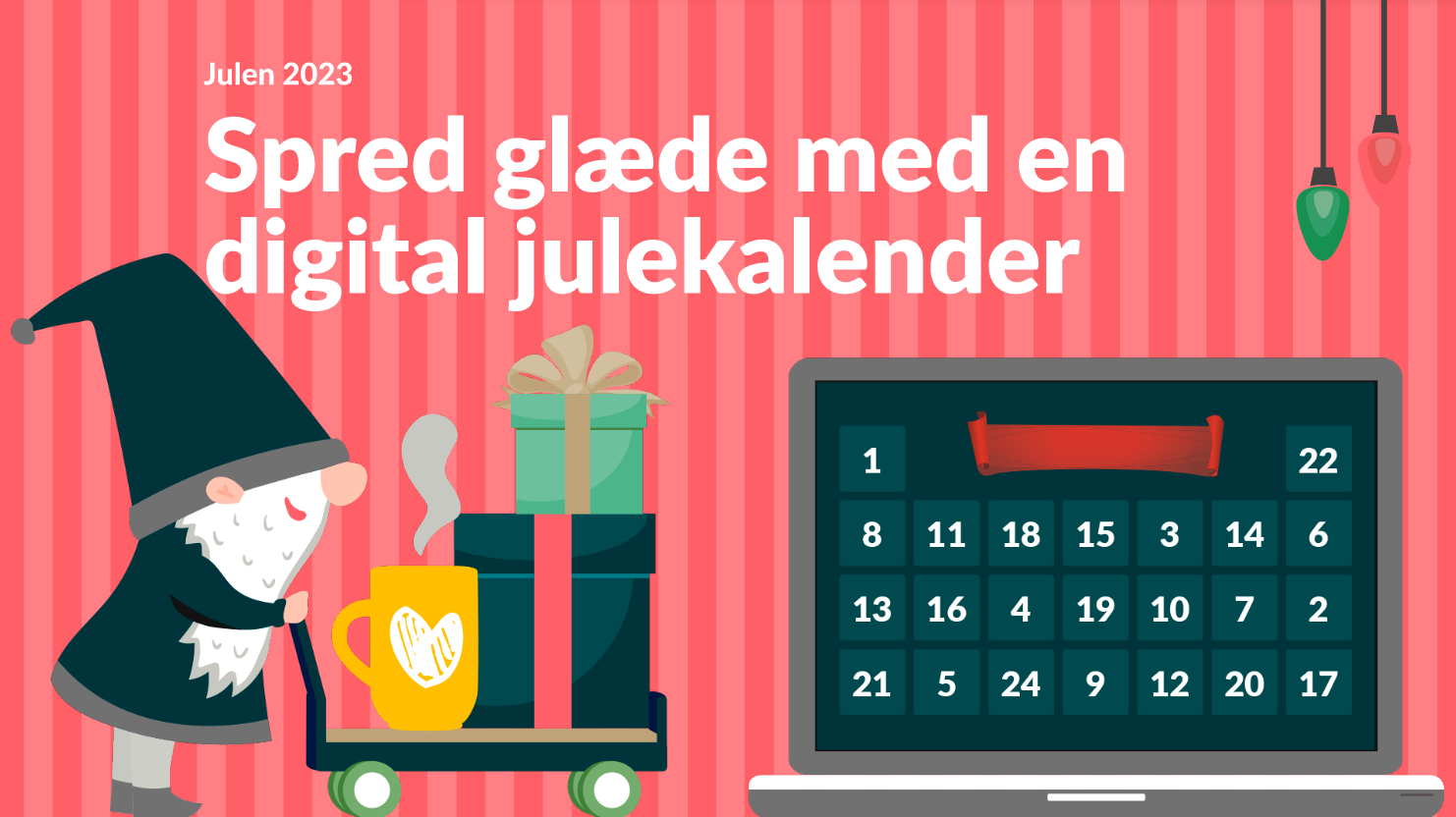Digital julekalender til kundekommunikation | Bording Danmark